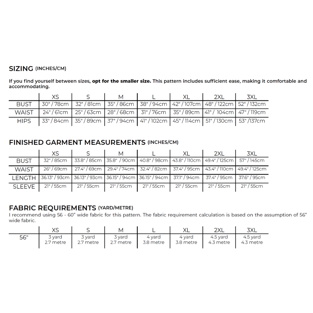 PDF Hanbok Wrap Dress Pattern - Sewing Therapy – Two O Nine Fabric