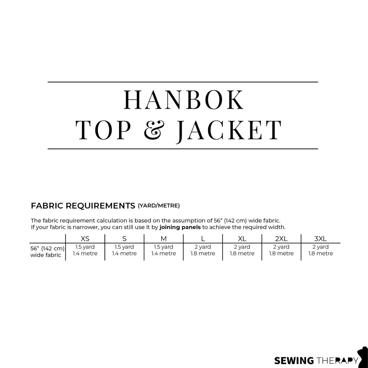PDF Hanbok Top & Jacket Pattern - Sewing Therapy – Two O Nine Fabric